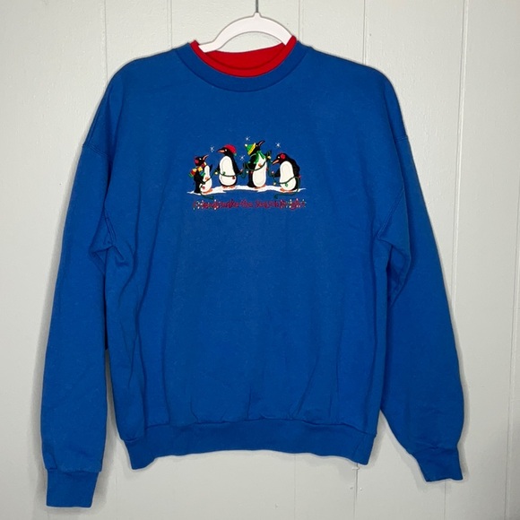 Mcc energy | Sweaters | Vintage Friends Make The Season Bright Sweater ...
